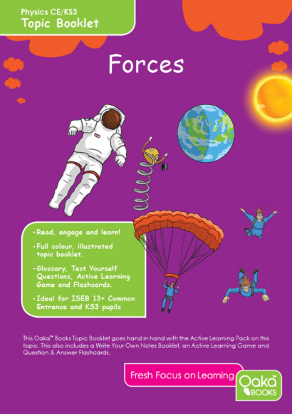 CE KS3 Physics: Forces | Revision Book | Resources For Dyslexics