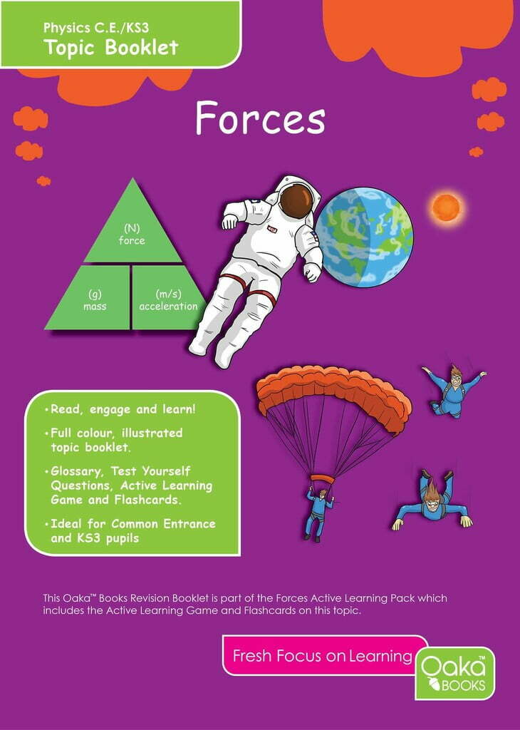CE KS3 Physics: Forces | Revision Book | Resources For Dyslexics
