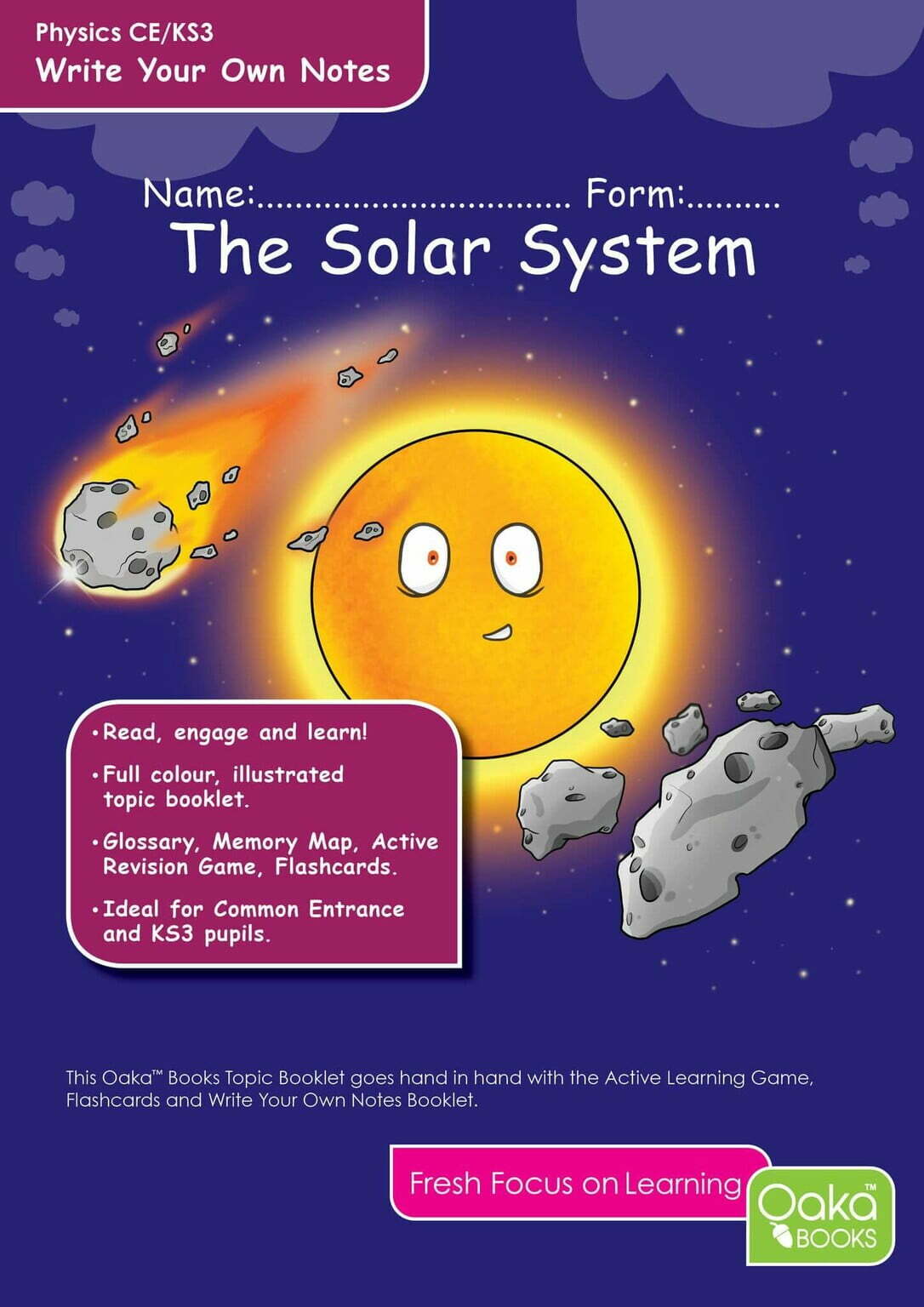 CE KS3 Physics: The Solar System | Resources For Dyslexics