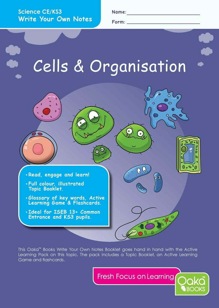 CE KS3 Biology: Cells & Organisation Part 1 | Resources For Dyslexics