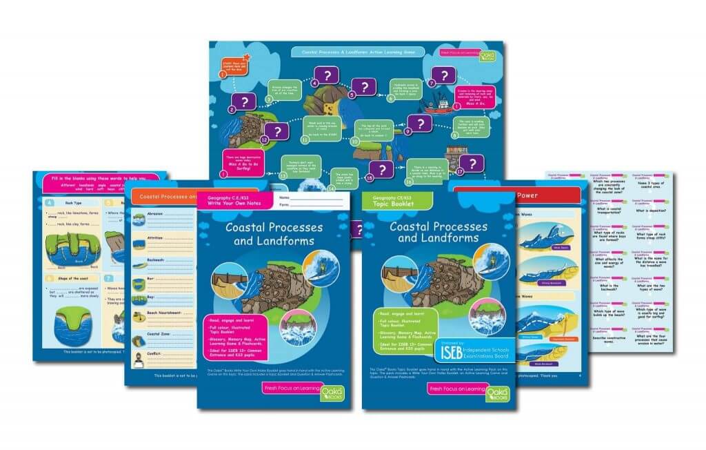 CE KS3 Geography: Coastal Erosion | Revision Book
