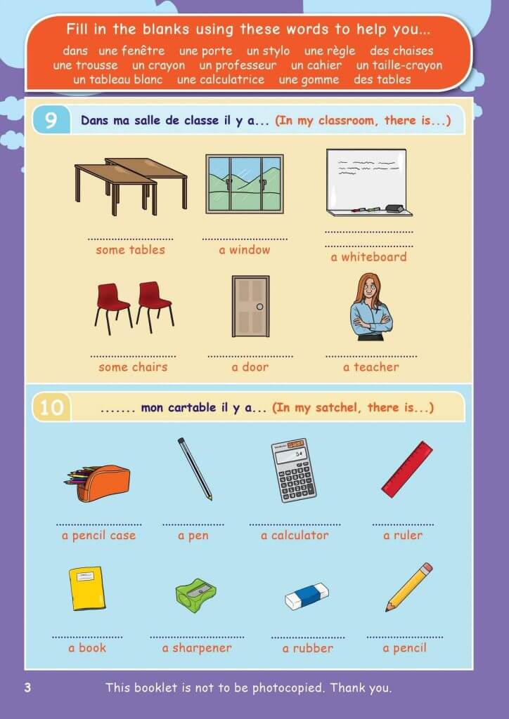 CE KS3 French: School Life | Revision Book | Resources For Dyslexics