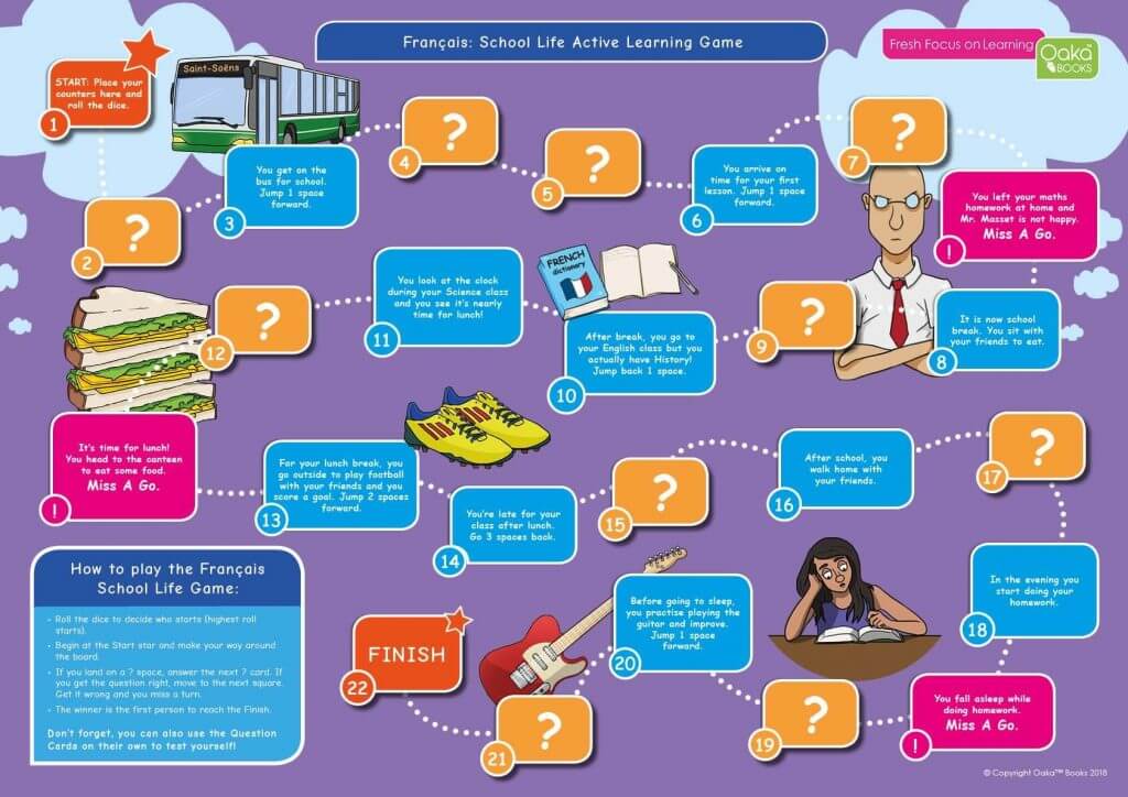 CE KS3 French: School Life | Revision Book | Resources For Dyslexics