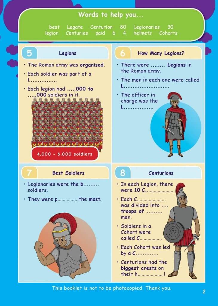KS2 History: The Roman Invasion | Resources For Dyslexics