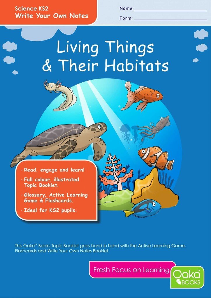 KS2 Biology: Living Things & Their Habitats | Resources For Dyslexics