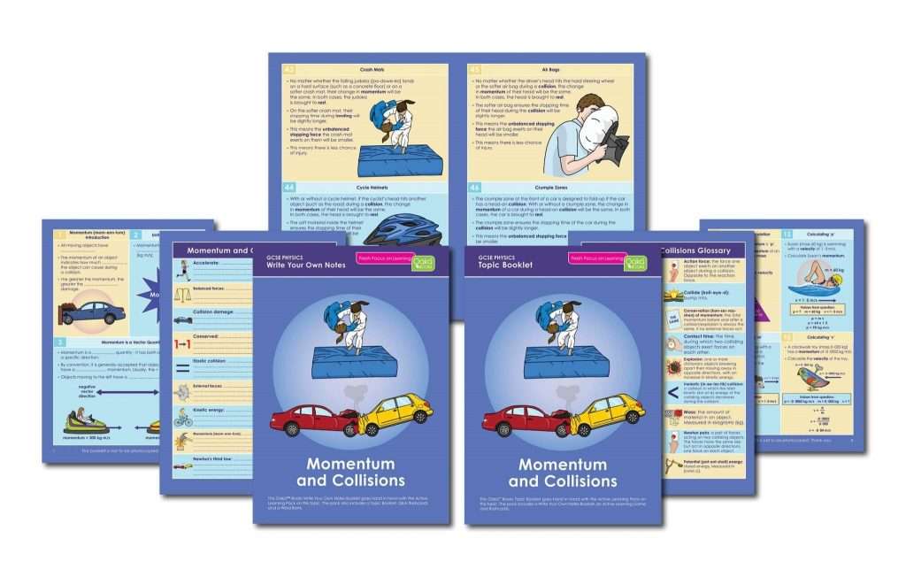 KS4/GCSE Physics Momentum & Collisions | Revision Resources For Dyslexics