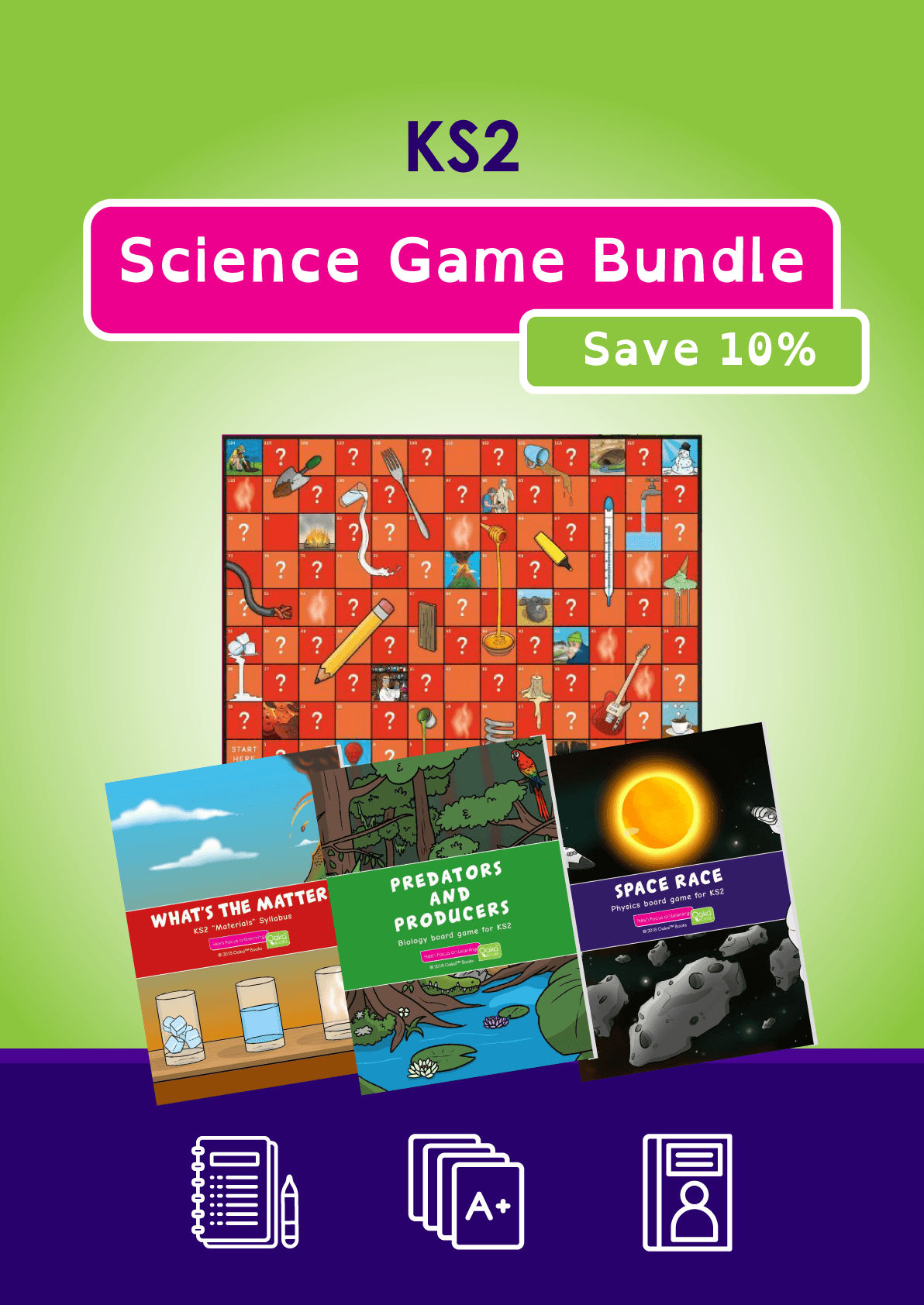 KS2 Science Game Bundle - Oaka Books