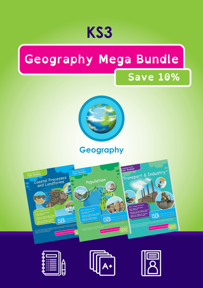 KS3 Geography Revision Books, Packs and Games | Oaka Books