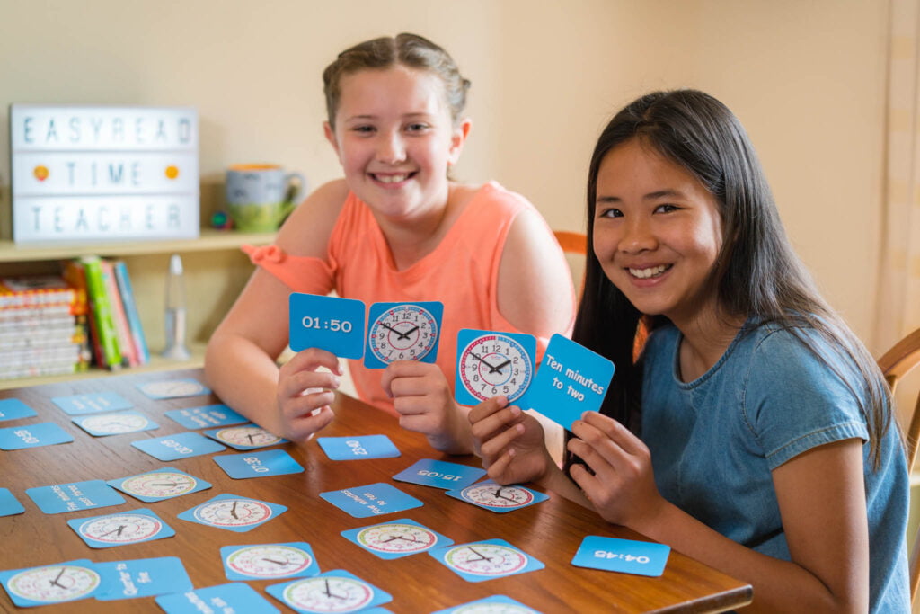 Tell the Time Card Game - Level 2 (Ages 8-11) - Oaka Books